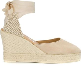 Maneb&igrave; Femme, Chaussures, Beige, Taille: 37 EU Hamptons Wedge