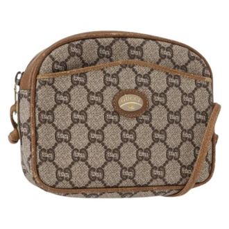 Gucci Sac bandouli&egrave;re en plastique Pre-owned - Femme - Pre-owned - Beige - Taille: ONE Size