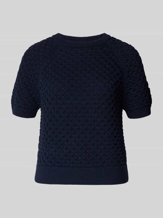 robe l&eacute;g&egrave;re Regular Fit Bluse in Strick-Optik
