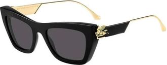 Etro unisex, Accessoires, Noir, Taille: 54 MM Lunettes de soleil