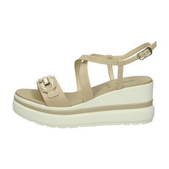 Nero Giardini Tamigi Lino Wedge - - Shoes - Damen - Beige - 41 EU