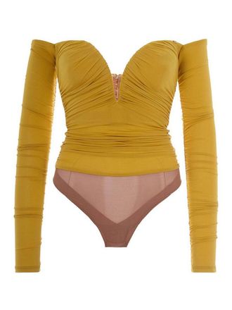 Elisabetta Franchi Robe De Soir&eacute;e - Jaune