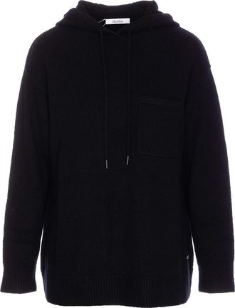Max Mara Rundhalspullover - Schwarz