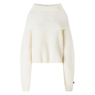 Pinko Wei&szlig;er Strickpullover im Casual-Stil - - Knitwear - Damen - Wei&szlig; - S