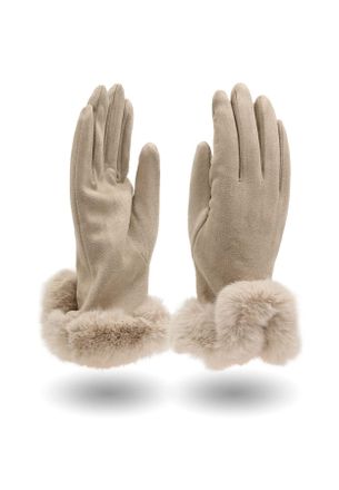 Queen Helena Damen Fingerhandschuh G03 (Khaki)