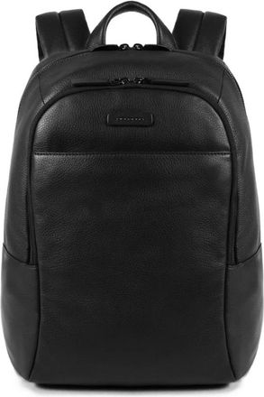 Piquadro Homme, Sacs, Noir, Taille: ONE Size Petit sac à dos porte-ordinateur avec porte-iPad