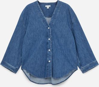 Arket Denimbluse -Blau