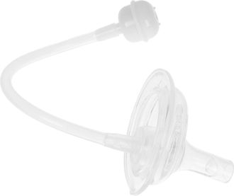 Hemoton Klare Wiederverwendbare Strohhalme Trinkflaschen Strohhalm-set Mit Silikon-design Ersatz-strohhalme Für Trainingsbecher Mit Breiter Öffnung Für Neugeb