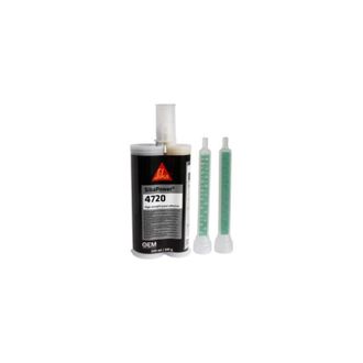 Sika Colle epoxy SIKAPOWER 4720 220ml - Haute r&eacute;sistance pour m&eacute;tal et composites - Application &agrave; temp&eacute;rature ambiante - Joint de 0,25mm