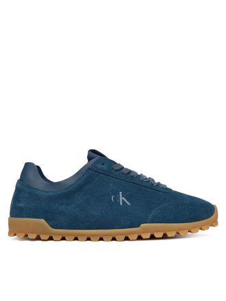 Calvin Klein Sneakers Low Profile Run Mg Sue Db Laces HW0HW03150 Dunkelblau
