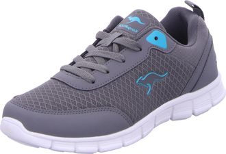Kangaroos Damen K-RF Bethy Sneaker, Steel Grey/Ocean, 37 EU