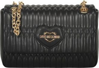 Love Moschino Femme, Sacs, Noir, Taille: ONE Size Sac Bandouli&egrave;re Matelass&eacute;