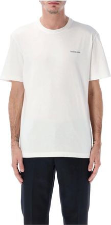 Golden Goose Homme, Tops, Blanc, Taille: XL T-shirt Small Logo