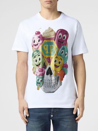 Philipp Plein T-Shirt Herren Farbe Wei&szlig;