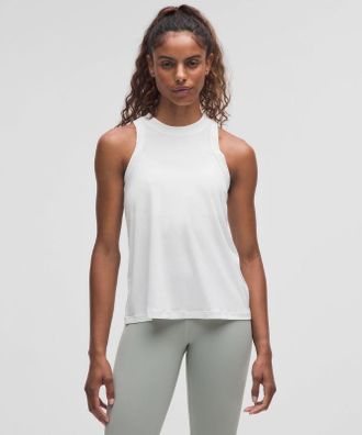 lululemon Trainings-Tanktop aus Jersey für Frauen - Größe 10 in White
