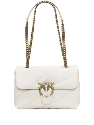 Pinko grand sac port&eacute; &eacute;paule Love Bag Puff - Tons neutres