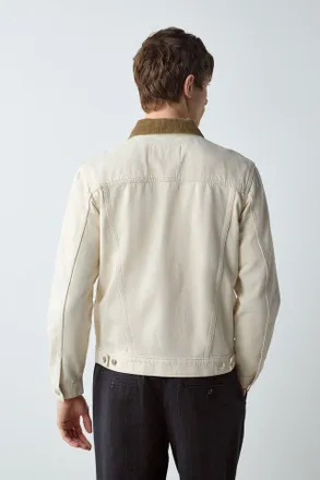 Next Jeansjacke Durchgekn&ouml;pfte Jacke aus Denim (1-St)