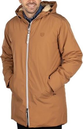 Shilton Parka à capuche patch homme 4XL / Camel