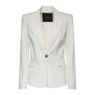 Pinko Button Jacket - - Jackets - Damen - Wei&szlig; - S