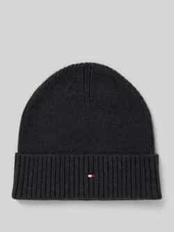 Tommy Hilfiger Beanie aus Baumwoll-Kaschmir-Mix