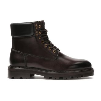 Kazar Homme, Chaussures, Brun, Taille: 46 EU Bottes marron sur semelle en bois