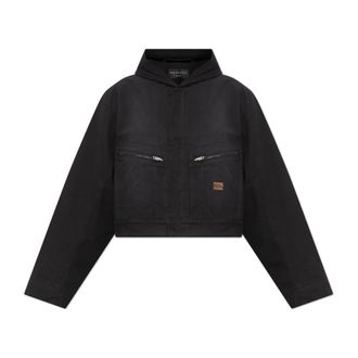 Balenciaga Kapuzenjacke - - Jackets - Damen - Schwarzk - XS