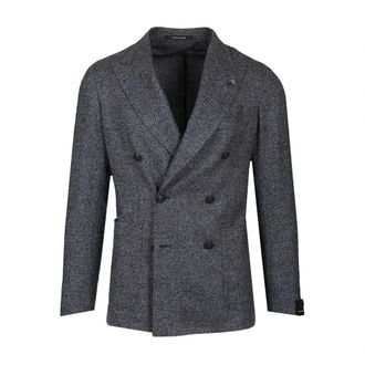 Tagliatore Zweireihiger Blazer - - Jackets - Herren - Blau - L