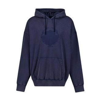 Givenchy Schatten Emblem Hoodie - - Sweatshirts & Hoodies - Herren - Blau - S