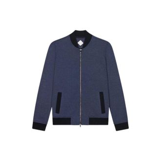 Pal Zileri Stretch-Jersey-Sweatshirt in Blau - - Jackets - Herren - Blau - 2XL