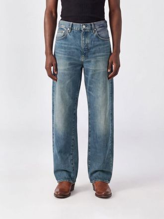 Sunflower Jean &eacute;vas&eacute; &agrave; taille mi-haute en denim de coton
