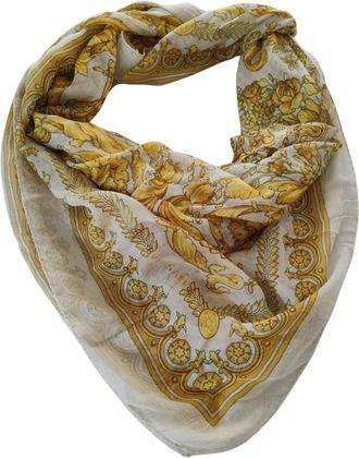 Versace Femme, Accessoires, Multicolore, Taille: ONE Size Barocco Foulard