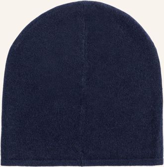 Roeckl Kaschmir Beanie Business Cashmere blau