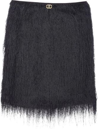 Twinset Damen, R&ouml;cke, Schwarzk, XSGr&ouml;&szlig;e