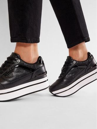 Guess Sneakers Hansin FL5HNS PEL12 Schwarz