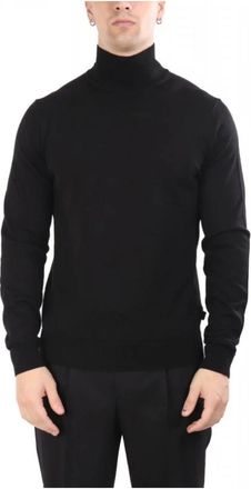 HUGO BOSS Homme, Pulls, Noir, Taille: M Pull &agrave; col roul&eacute;