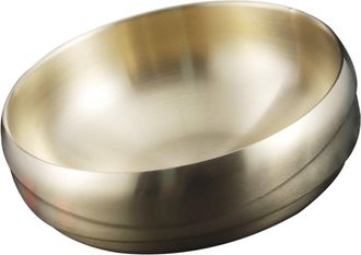 BESTONZON 1stück Edelstahl Suppenschüssel Doppelschichtige Nudelschale Für Kalte Und Heiße Speisen Für Zuhause Partys Und Restaurants Elegantes Design Robust Un