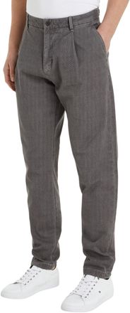 Tommy Hilfiger Herren Chino Stretch, Grau (Hydrogen Grey), 38W / 34L