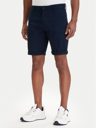 Tommy Jeans Stoffshorts Scanton DM0DM22852 Dunkelblau Slim Fit
