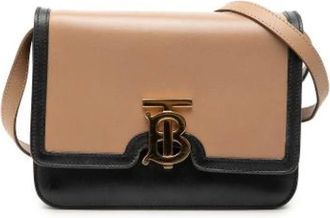 Burberry unisex, Pre-owned, Brun, Taille: ONE Size Sac bandouli&egrave;re rabat Pre-owned