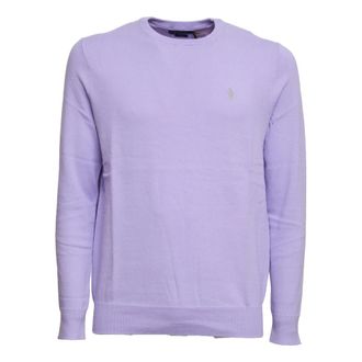 Polo Ralph Lauren Rundhals-Strickware - - Knitwear - Herren - Lila - XL