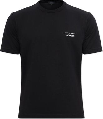 Comme Des Gar&ccedil;ons Homme, Tops, Noir, Taille: S Logo-Printed T-Shirt