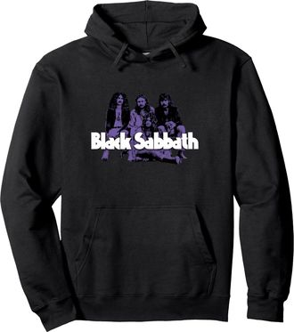 Black Sabbath Offizielles Black Sabbath Foto in lila Pullover Hoodie