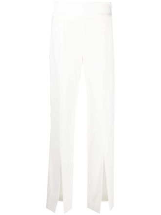 SIMKHAI pantalon taille-haute à fentes - Blanc