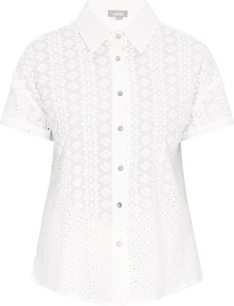 Usha Hemd Frauen Wei&szlig;