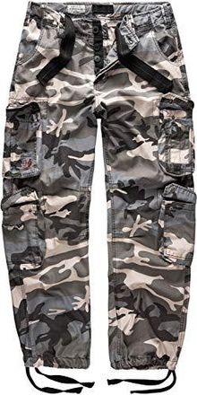 Surplus Raw Vintage Airborne Herren Cargo Hose, nightcamo, 4XL