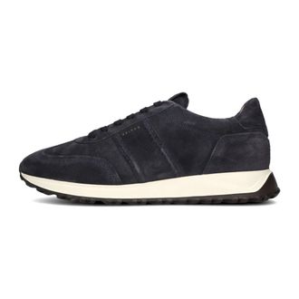Nubikk Blaue Wildleder Herren Sneakers Stilvoller Winter - - Shoes - Herren - Blau - 43 EU