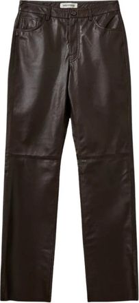 Sofie Schnoor Femme, Pantalons, Brun, Taille: 38 FR Brooklyn Leather Pantalons