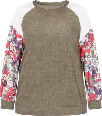 Usha Bluse in gro&szlig;en Gr&ouml;&szlig;en Frauen mehrfarbig