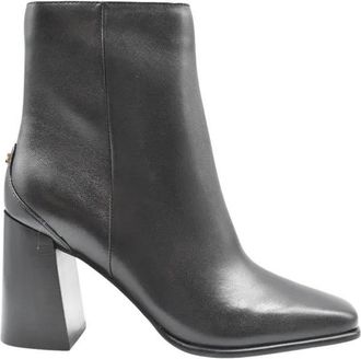 Guess Stiefel - Laced Ankle Boots With Heel And Design - Gr. 36 (EU) - in Grau - für Damen
