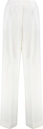 PESERICO Femme, Pantalons, Blanc, Taille: 36 FR Pantalon Tailleur